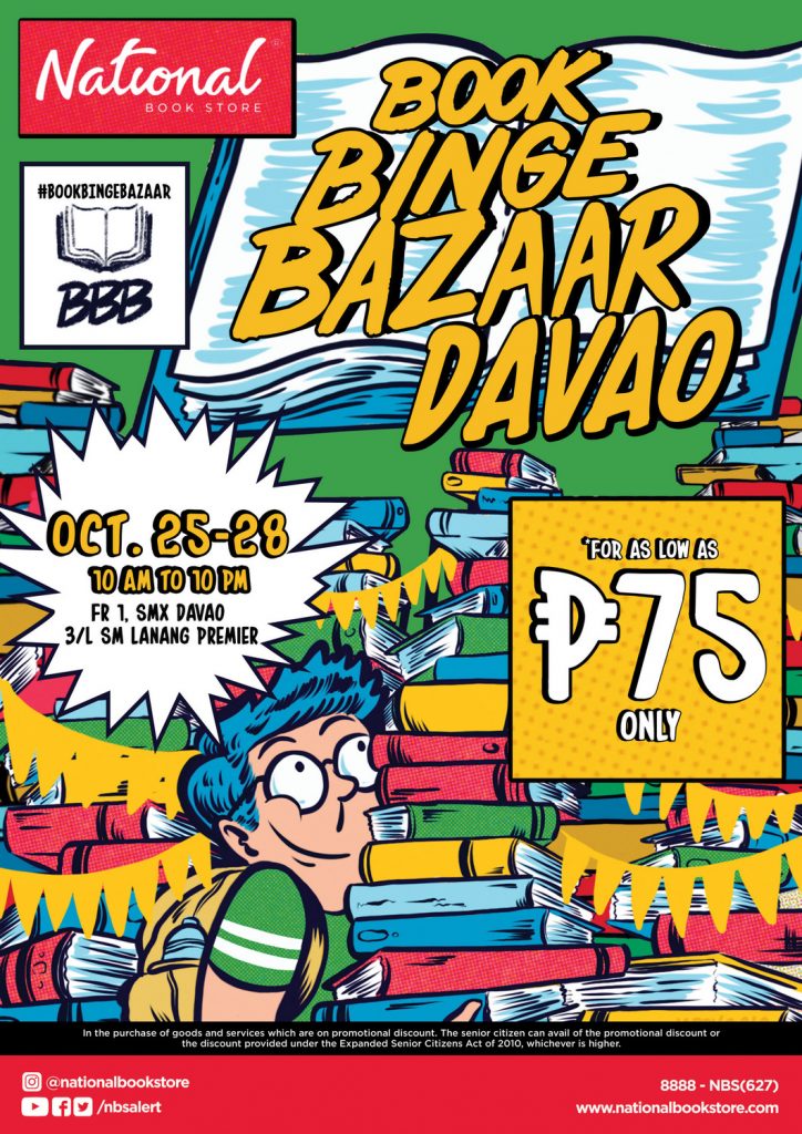 National Book Store Book Binge Bazaar Davao 2018 - My Davao City National Book Store Book Binge Bazaar Davao 2018 - My Davao City