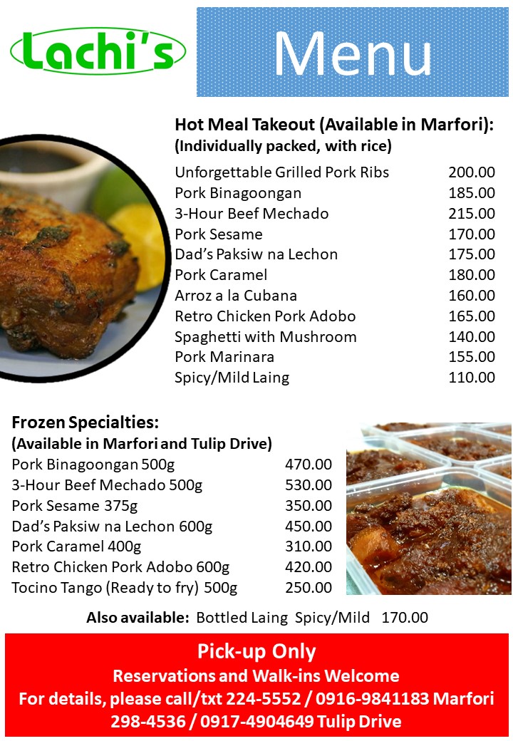 Lachi's Favorites and Recommendations | DFAT 2020 - My Davao City