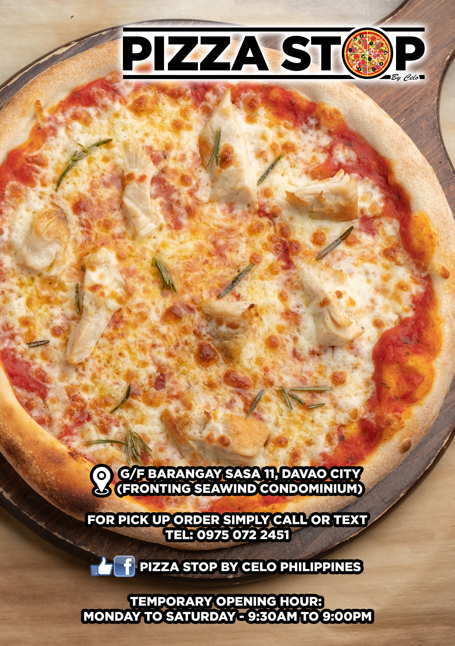 Pizza Stop by Celo - My Davao City Dining Directory